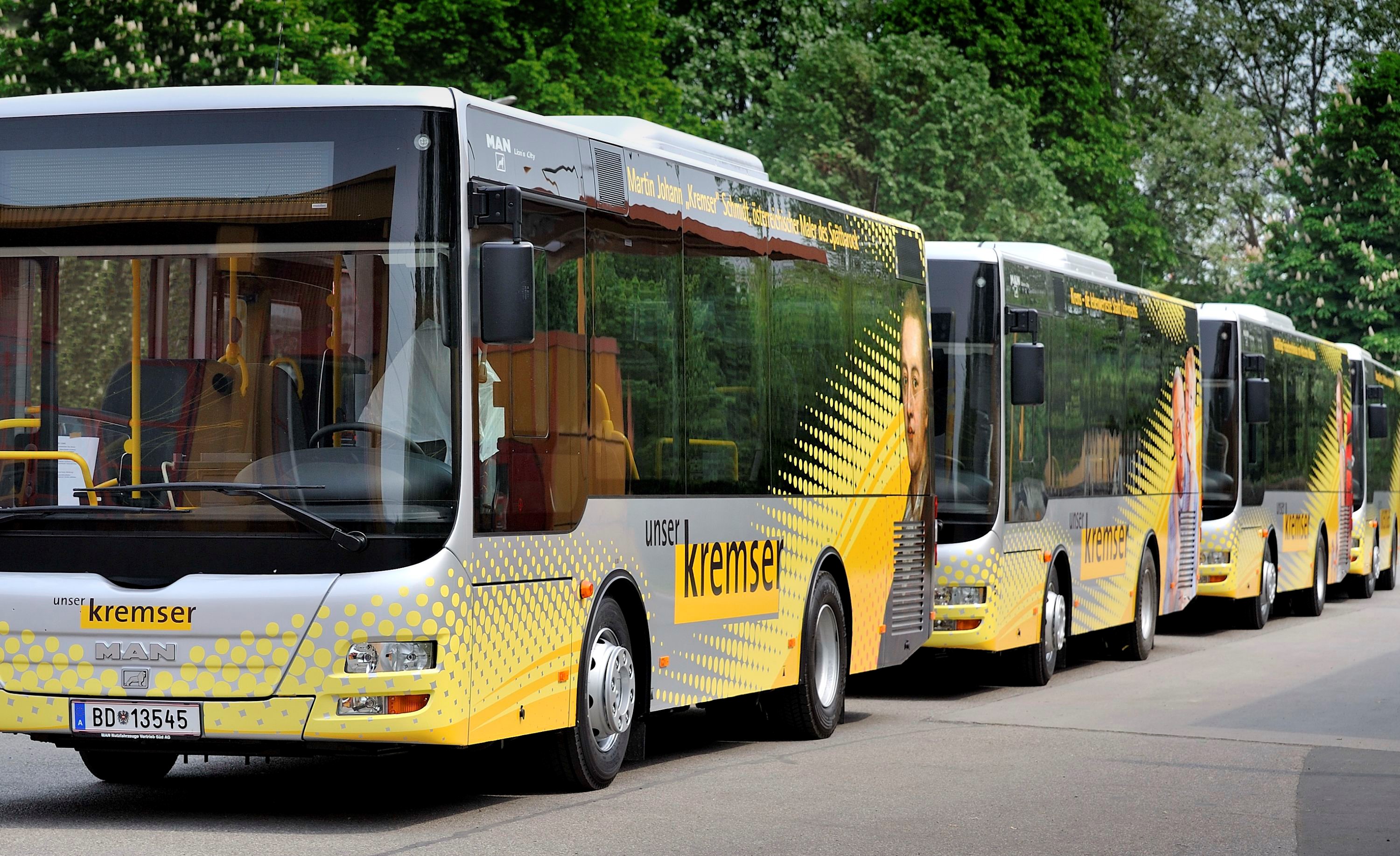 Regional transportation in Krems - Service