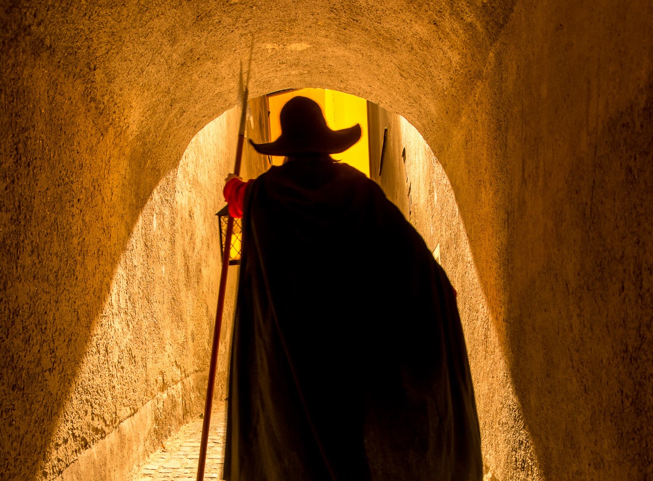 Night watchman tour through the medieval Stein - Groups city tours